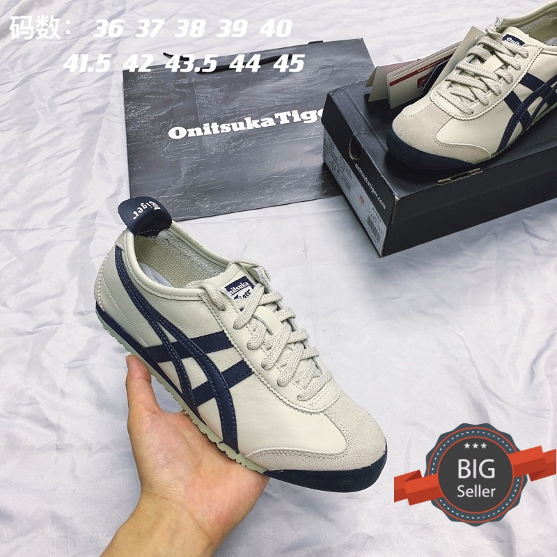 Jual Sepatu Onitsuka Tiger Mexico 66 Indiana Ink / Cream Navy | Shopee Indonesia