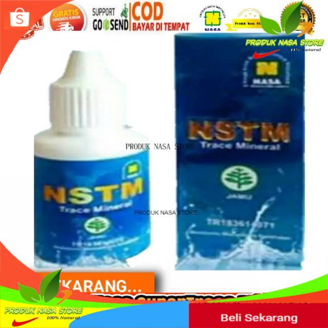 Jual Produk Nasa Original NSTM super trace mineral Obat tetes mineral ...