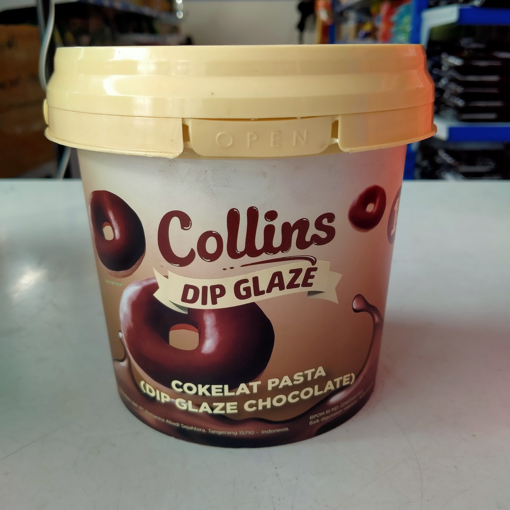 Jual NEW!! COLLINS DIP GLAZE Aneka Rasa 1kg Jawa Timur MURAH | Shopee ...