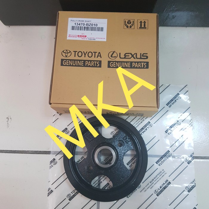 Jual PULLEY POLY PULI KER AS CRANK SHAFT TOYOTA AVANZA 1300CC IMPPORT ...