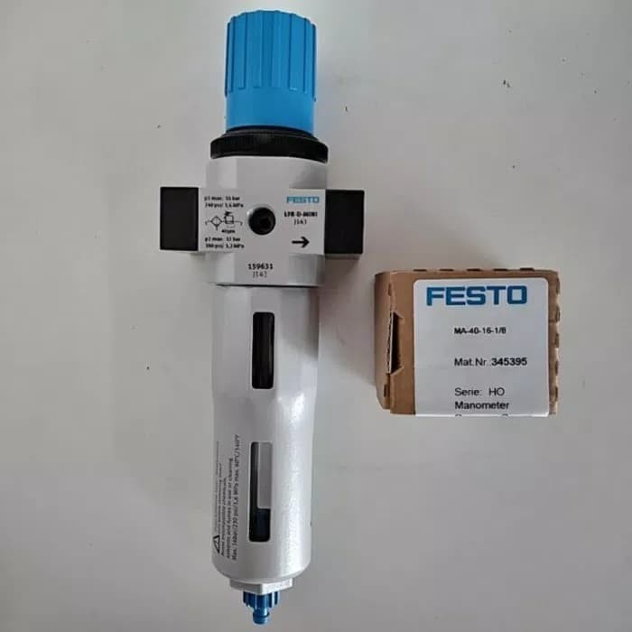 Jual Festo filter regulator LFR - D - 5M - MINI (1/4"inch + P.G ...