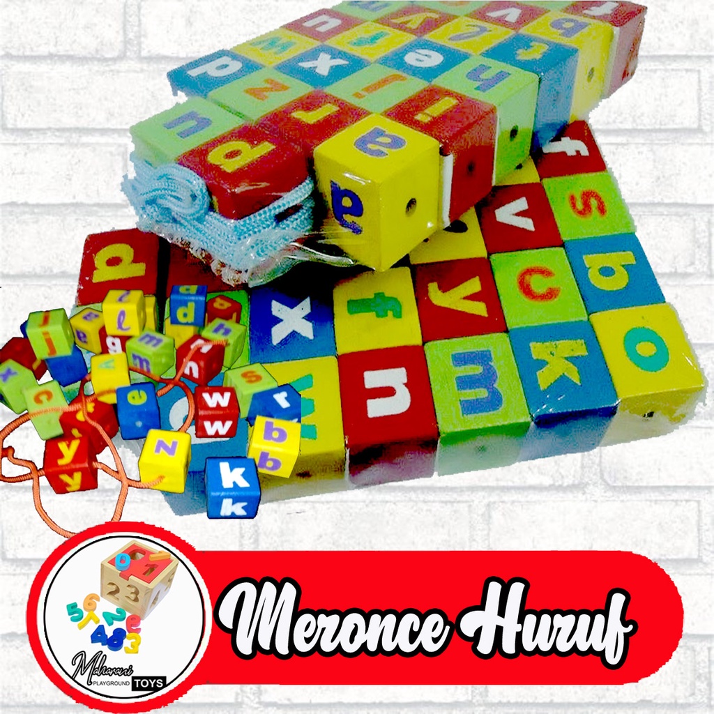 Jual MERONCE HURUF ( Mainan Edukasi Anak ) | Shopee Indonesia