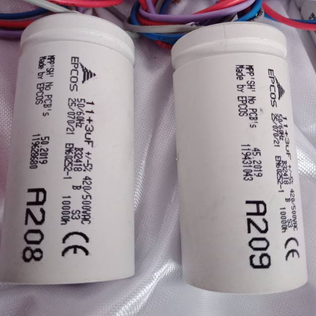 Jual Capacitor ORIGINAL SHARP. EPCOS, RIYI, BICAI DAN SOFO | Shopee ...