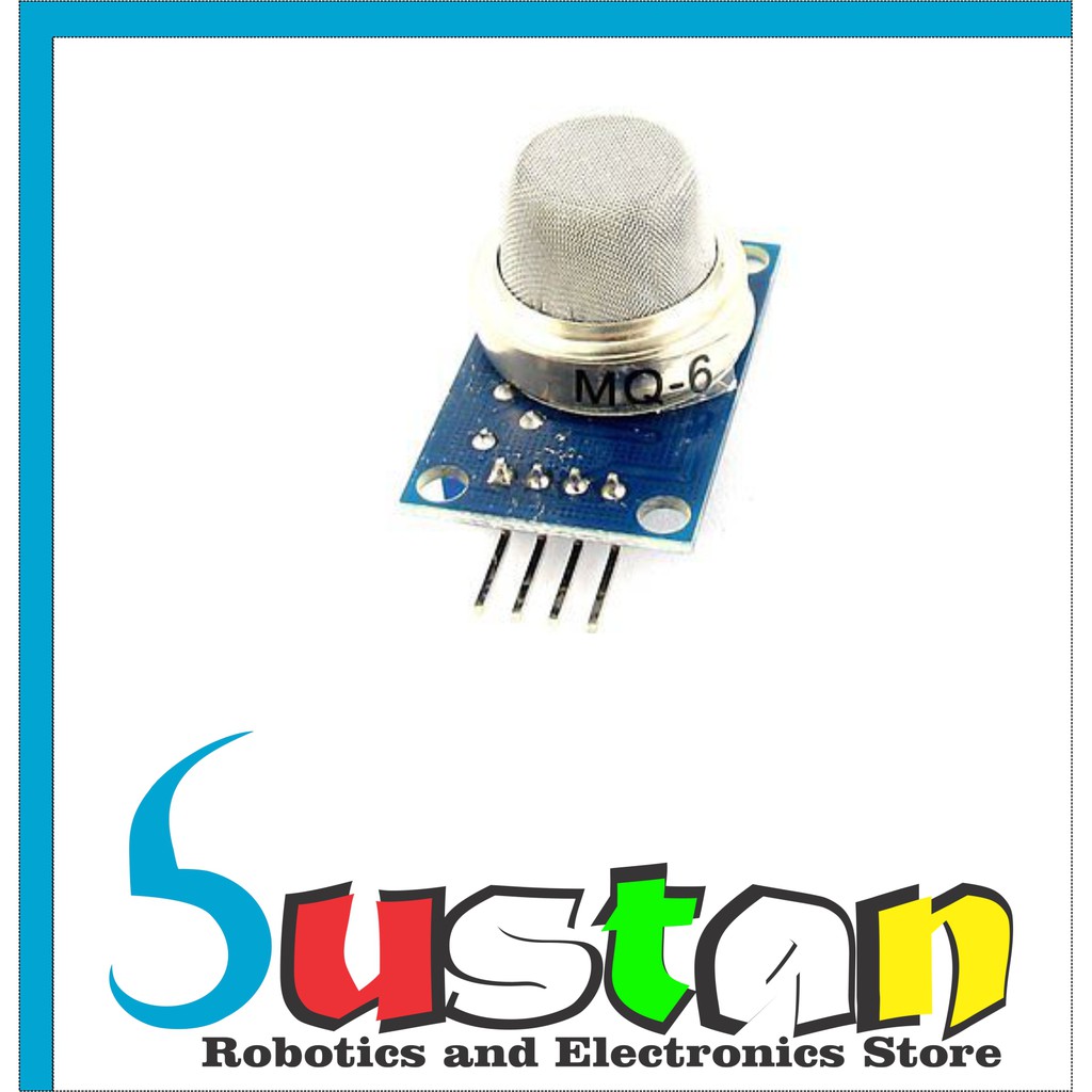 Jual MQ-6 MQ6 LPG LNG Butane Gas Sensor Module for Arduino Uno Mega ...