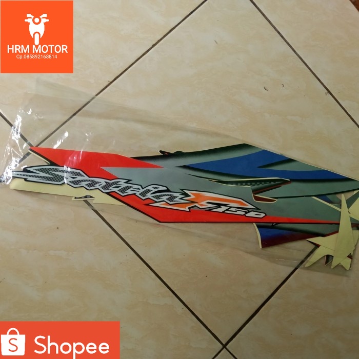Jual Sticker stripping Satria fu lama hitam merah | Shopee Indonesia