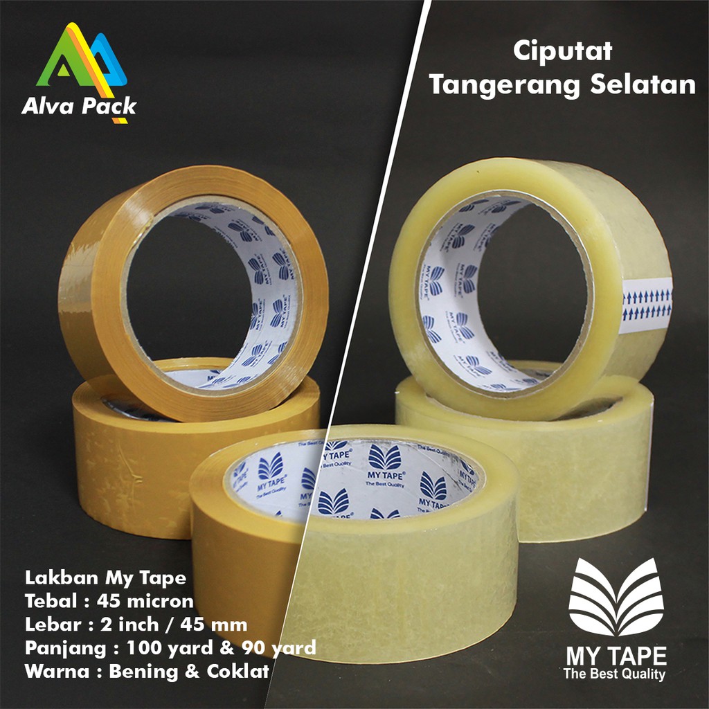 Jual Lakban Bening dan Coklat 2 inch 90 yard dan 100 yard 45 micron ...