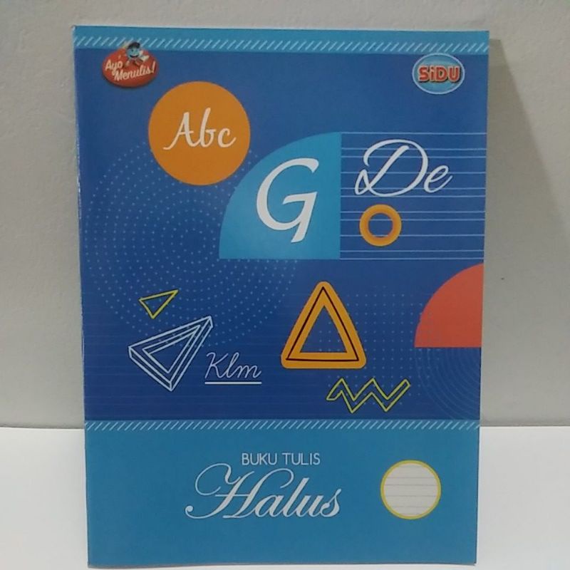 Jual BUKU TULIS HALUS ISI 38 LEMBAR MERK SIDU | Shopee Indonesia