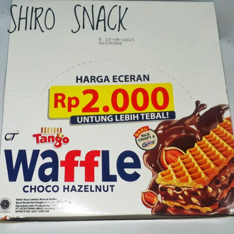 Jual Tanggo wafle choco Hazelnut box sachet isi ( 12 × 25 g) | Shopee ...