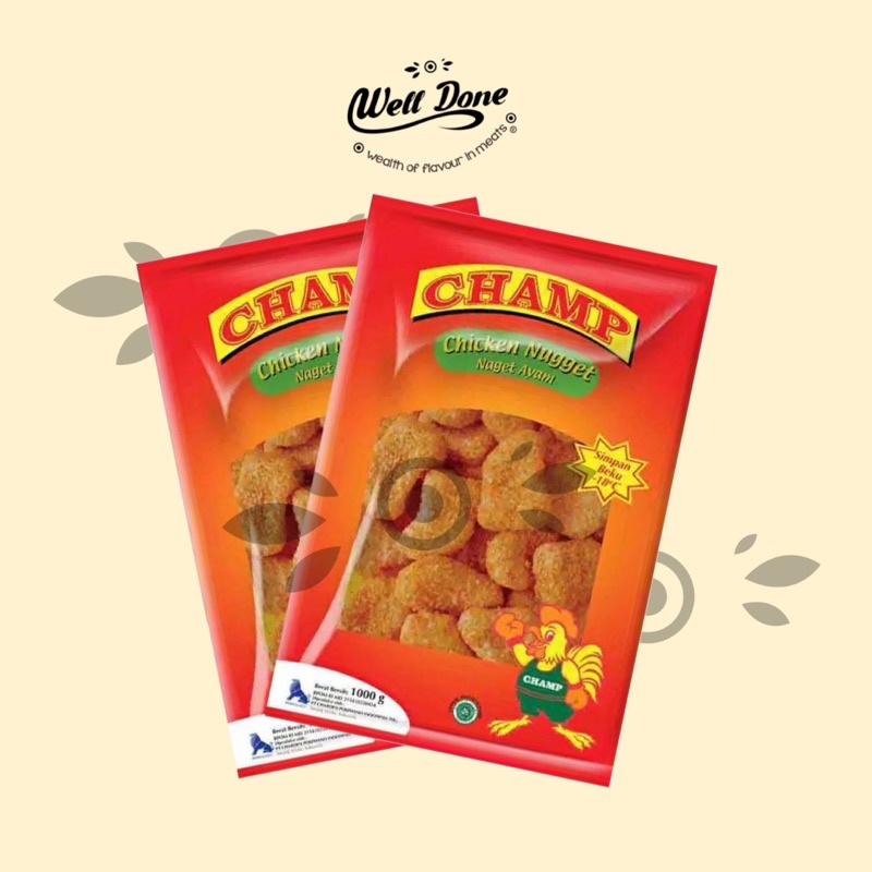Jual Champ Chicken Nugget 900gr | Shopee Indonesia