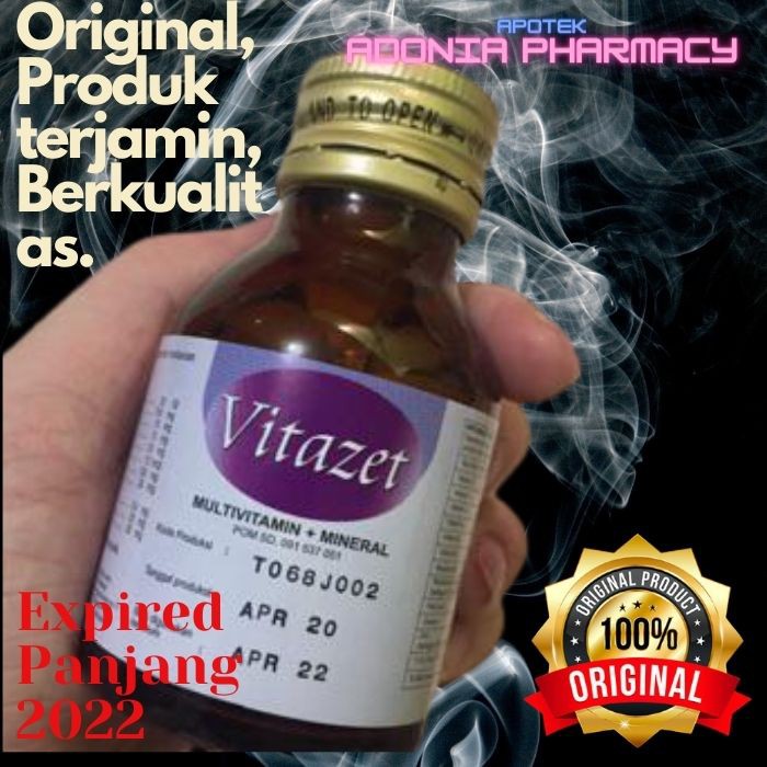 Jual MULTIVITAMIN MINERAL VITAZET | Shopee Indonesia