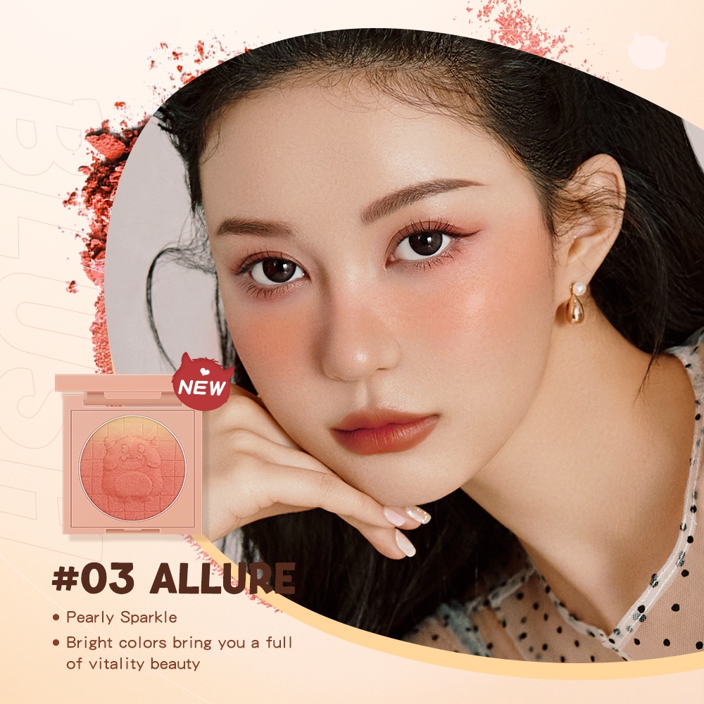 Jual BANXEER Monster Powder mist sweetheart monster blush | Shopee ...