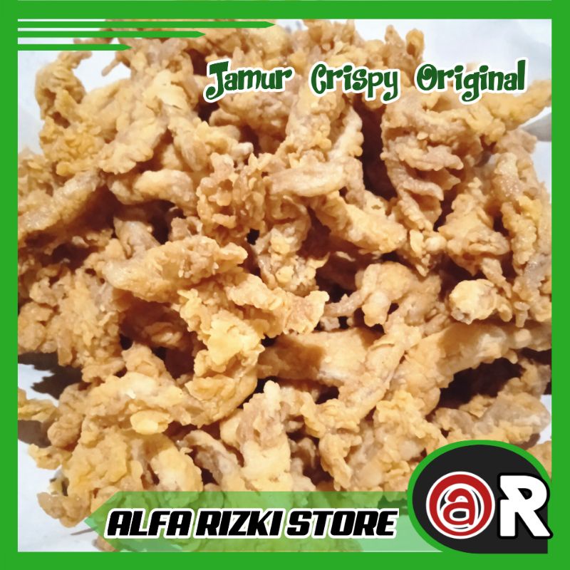 Jual Jamur Crispy 250 gr /Keripik Jamur / Free Bublewrap Keripik Jamur ...