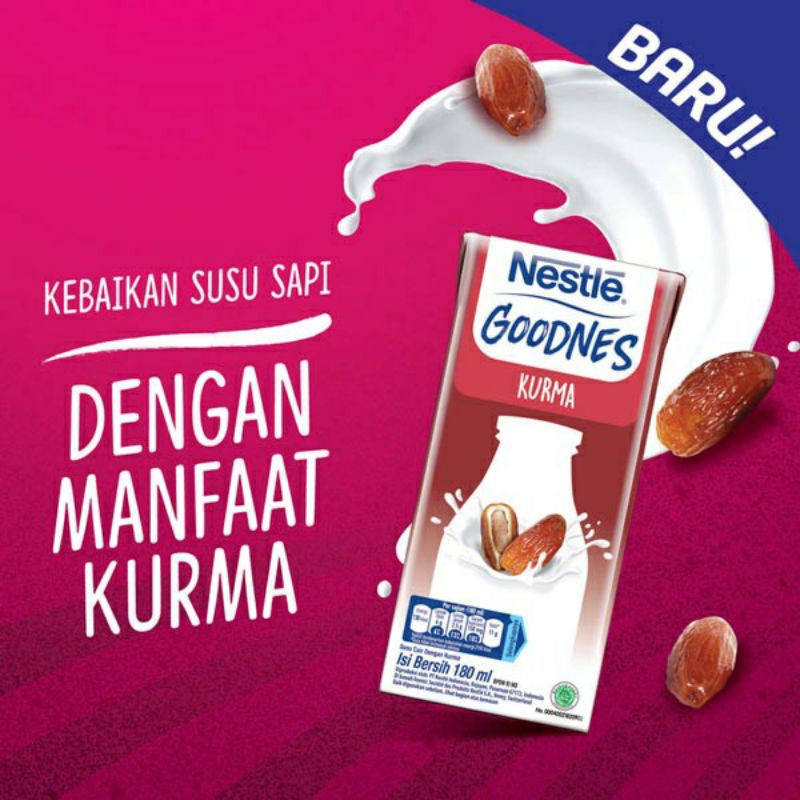 Jual nestle goodnes full cream n kurma 180ml | Shopee Indonesia