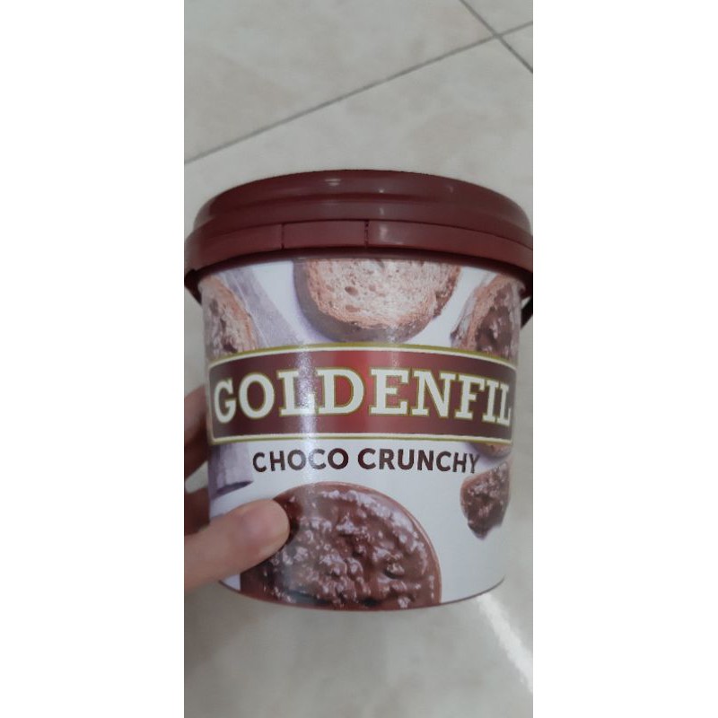 Jual GOLDENFIL CHOCO Crunchy 1kg (Bucket) | Shopee Indonesia