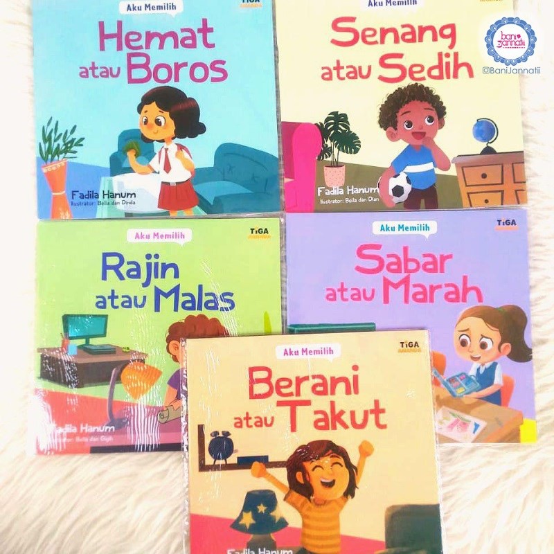 Jual (DAPAT 4 BUKU ANAK) Buku Cerita Anak Animasi Full Color - Seri ...