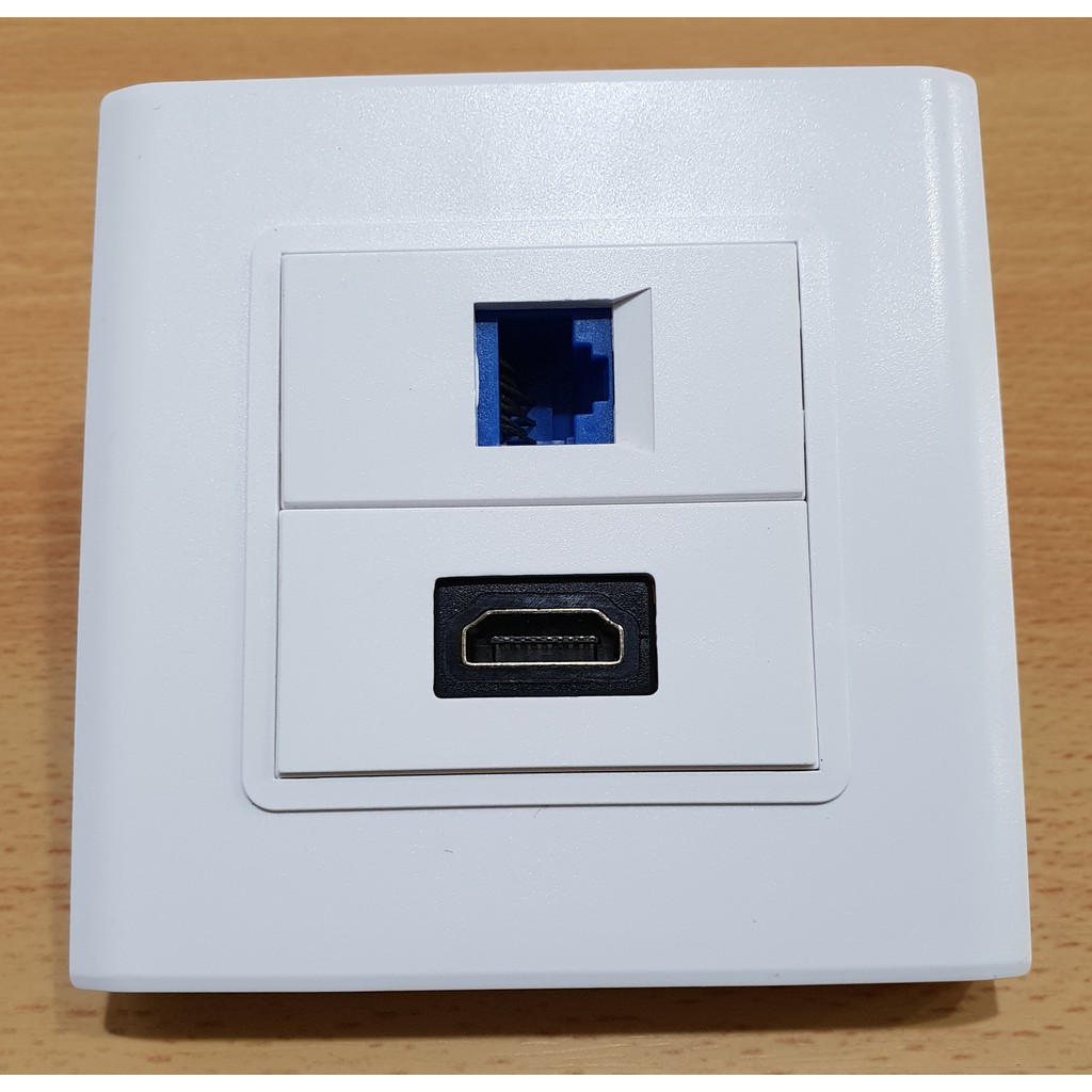 Jual Faceplate with Modular HDMI VGA RCA USB RJ45 RJ11 Good Quality ...