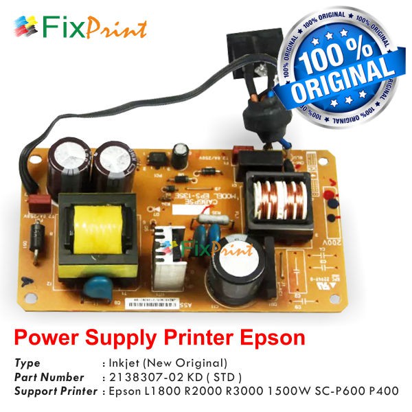 Jual Power Supply New Original L1800 Adaptor Printer Epson | Shopee ...
