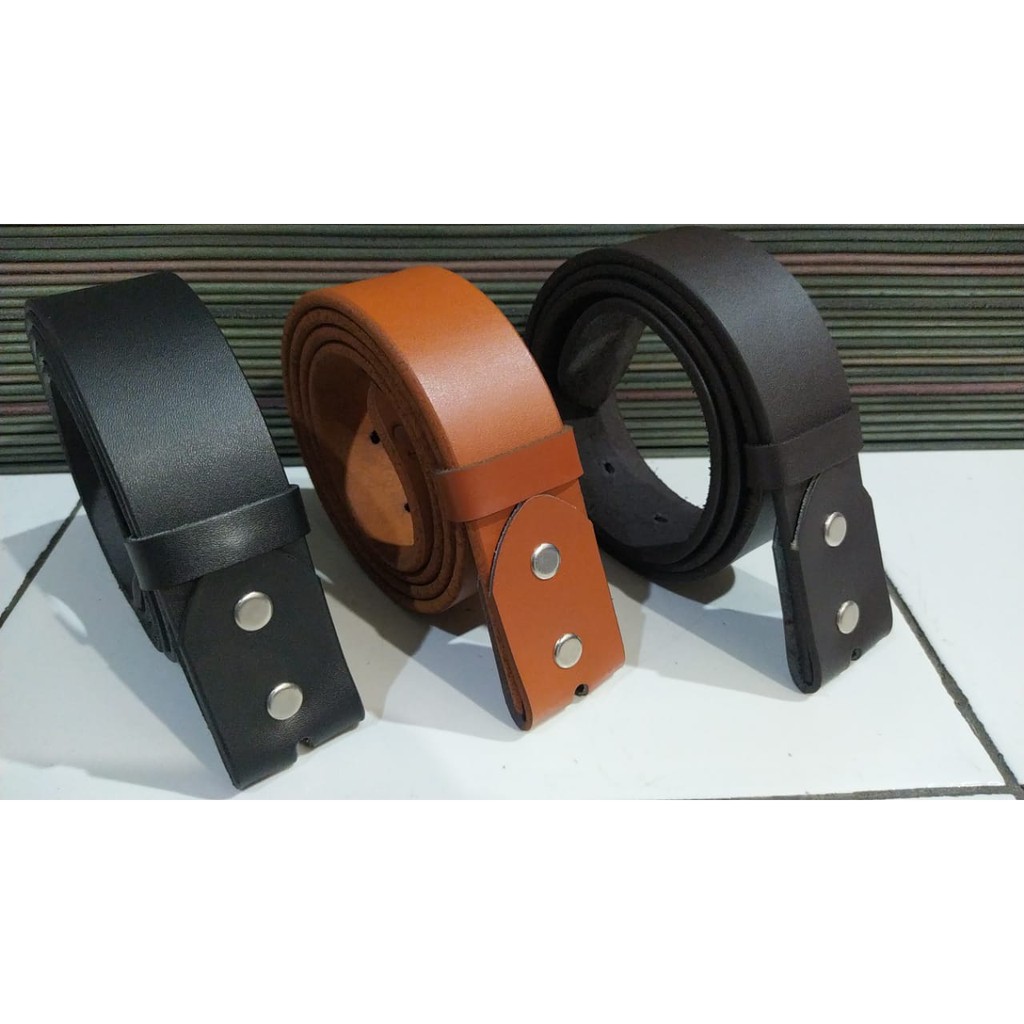 Jual [GARANSI] TALI Ikat Pinggang Kulit Asli Selapis/Tali Sabuk Kulit ...