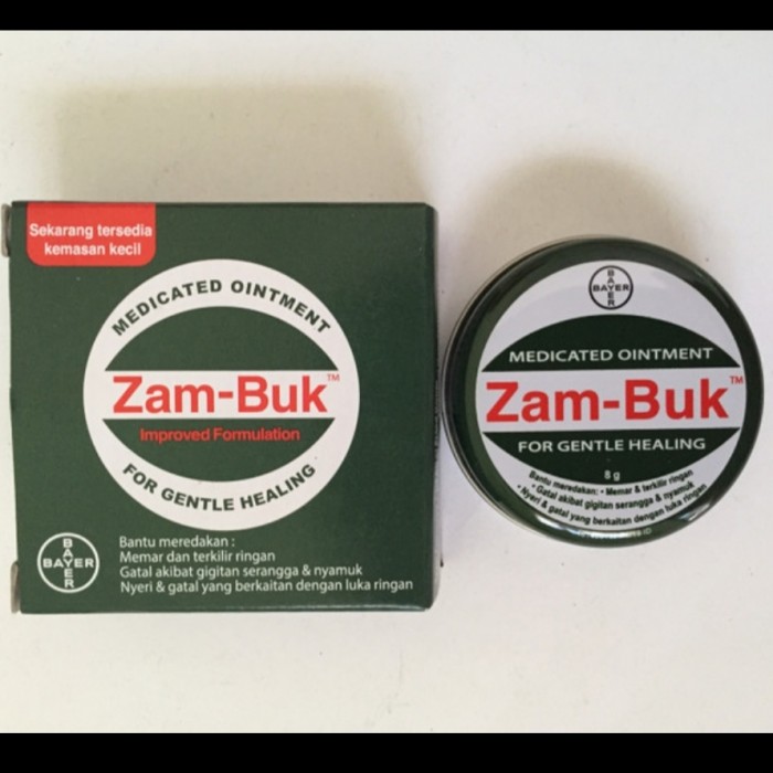 Jual Sambalsam- Zambuk Medicated Ointment 8 Gram / Zam-Buk -Tulang-Otot ...