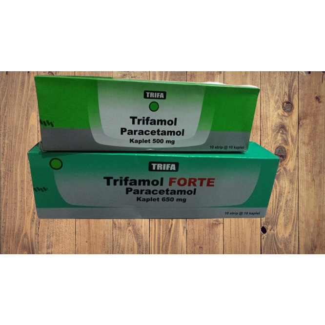 Jual TRIFAMOL TABLET PER BOX PARACETAMOL | Shopee Indonesia