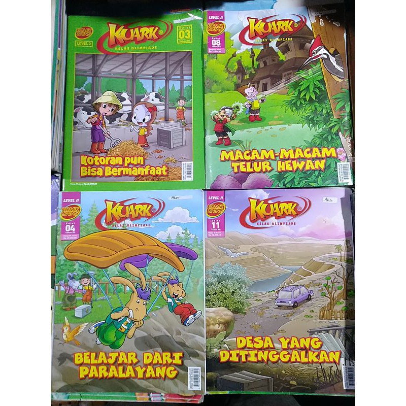Jual SERI MAJALAH KUARK (OLIMPIADE DAN KOMIK) | Shopee Indonesia