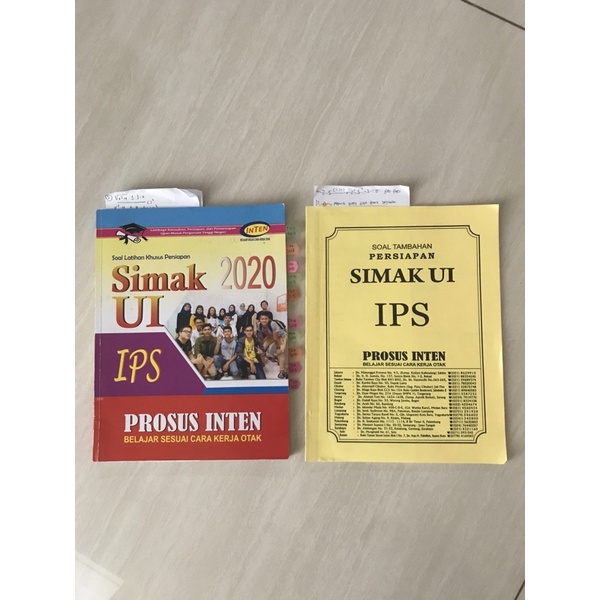 Jual Buku Inten Soshum Mandiri SIMAK UI Special | Shopee Indonesia Jual Buku Inten Soshum Mandiri SIMAK UI Special | Shopee Indonesia