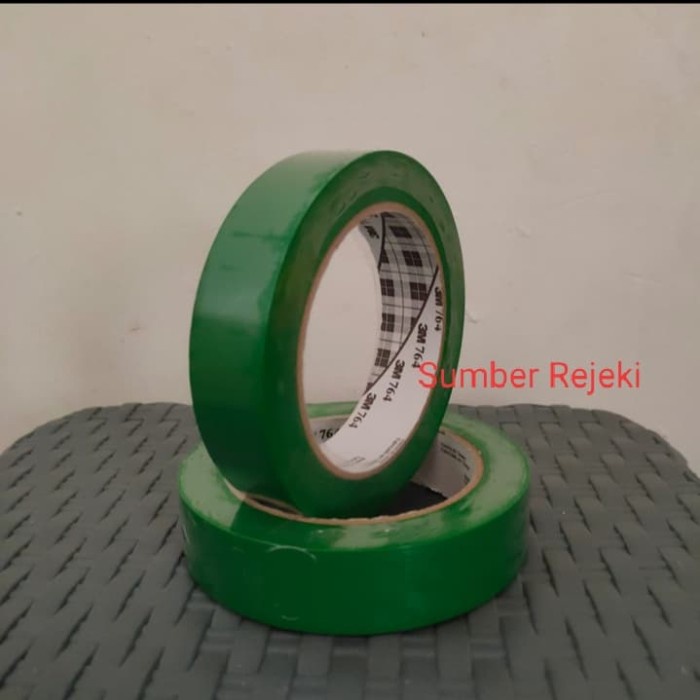 Jual Hari Ini 3M Floor Marking Tape 764 Hijau Isolasi Lantai Lakban Lantai Ukuran 1" Limited ...