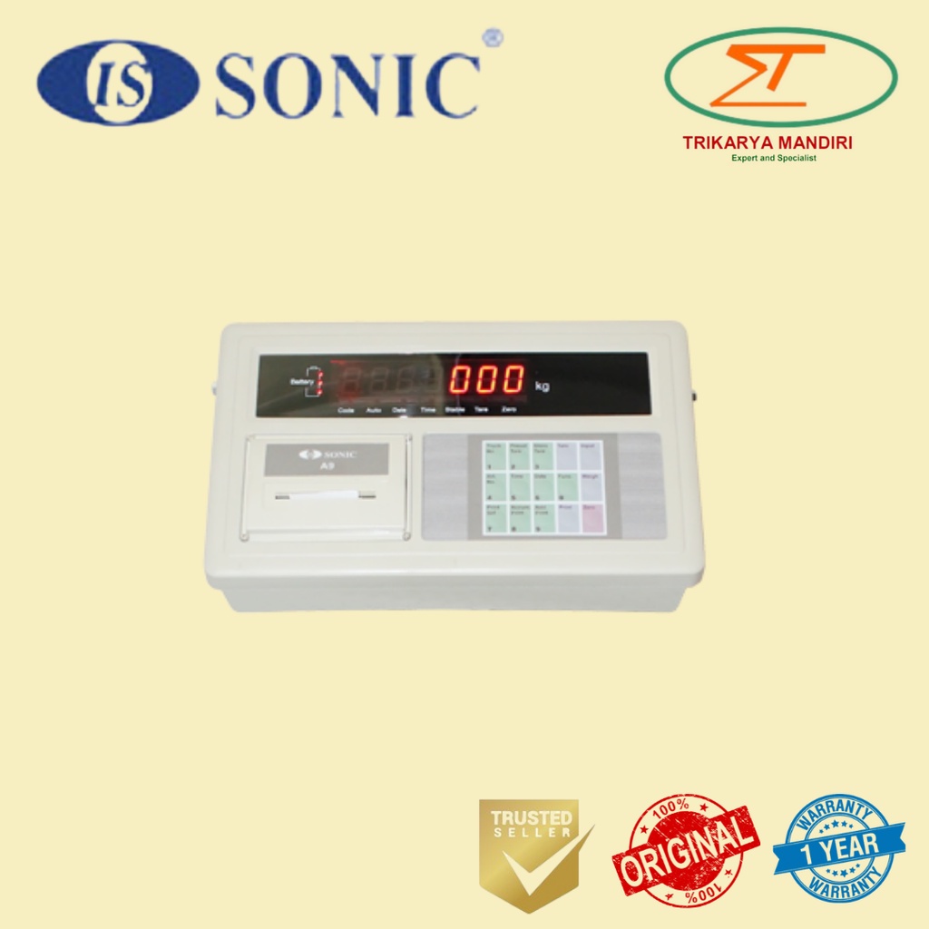 Jual Indikator Timbangan Sonic A9P | Shopee Indonesia
