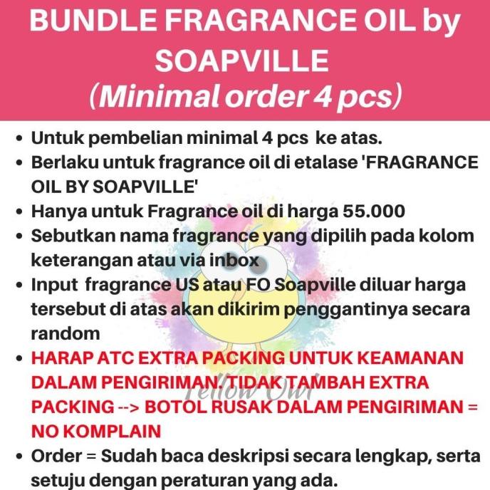Jual PROMO Bundle Fragrance Oil by SoapVille | Shopee Indonesia