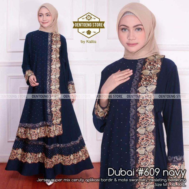 Jual Abaya Arab Turkey Dubai 609 Pakistan Umroh Gamis Jalabiya Mesir ...