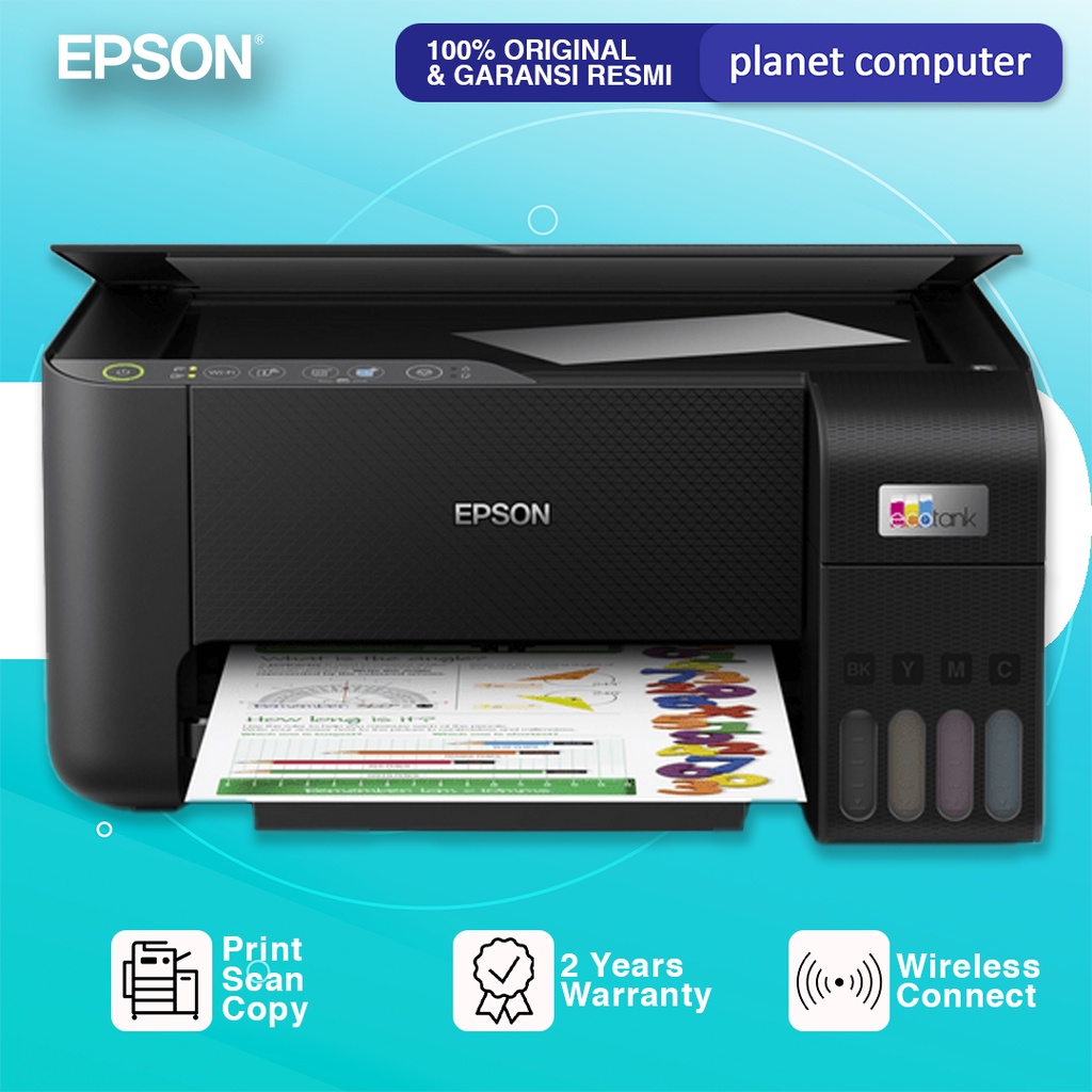Jual Epson EcoTank L3250 A4 Wi-Fi All-in-One Ink Tank Printer Garansi Resmi | Shopee Indonesia