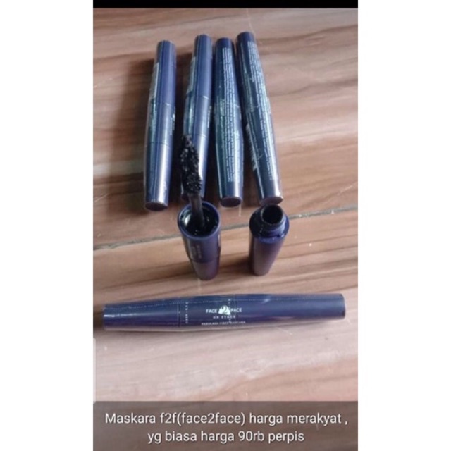 Jual mascara/maskara face2face face two face rijek original | Shopee ...