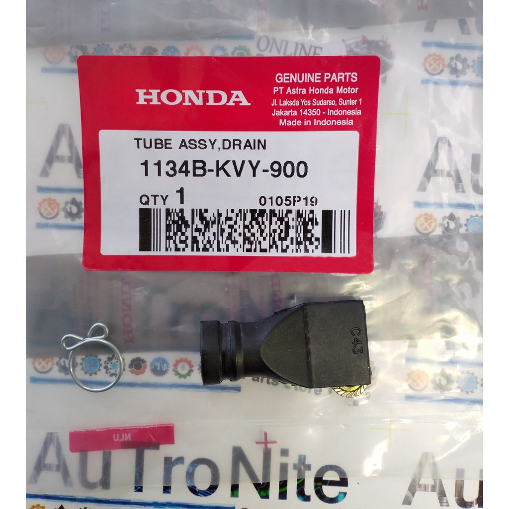 Jual Karet Pembuangan Tube Drain CVT 1134B-KVY-900 Original Honda ...