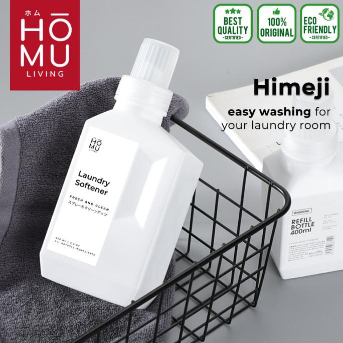 Jual FOMU HIMEJI Botol Tempat Detergent Softener Laundry 600 1000 ml ...