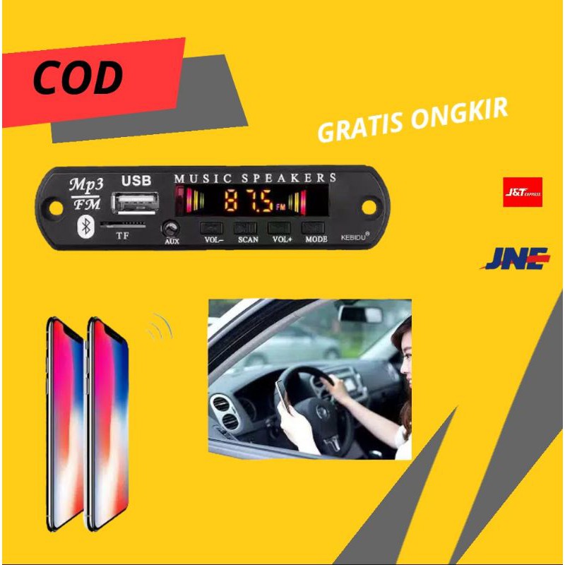 Jual KIT MODUL MP3 BLUETOOTH BLUTUT BLUTOET FM RADIO PLAYERS TUNER ...