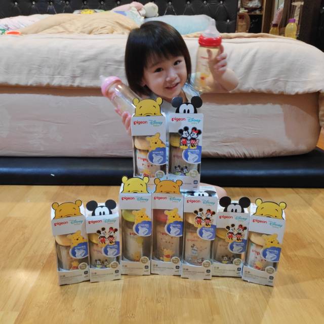 Jual Pigeon PPSU Disney Botol susu 240ml | Shopee Indonesia