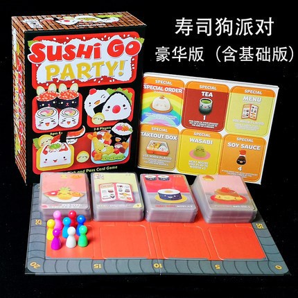 Jual [Promo] Sushi Go Party Game Board Games Card Game Mainan Kartu ...