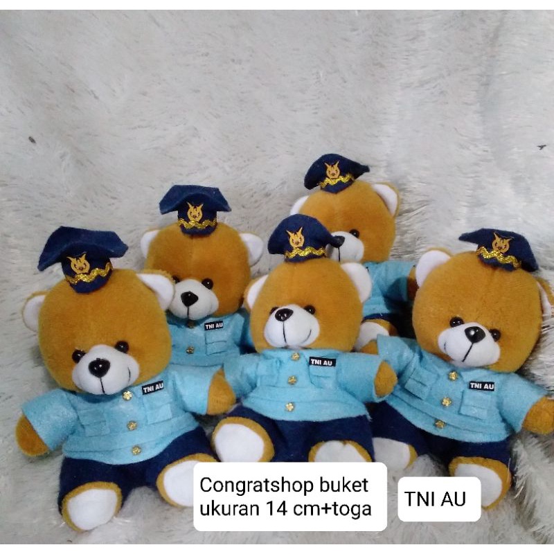 Jual boneka profesi TNI AU free selempang nama | Shopee Indonesia