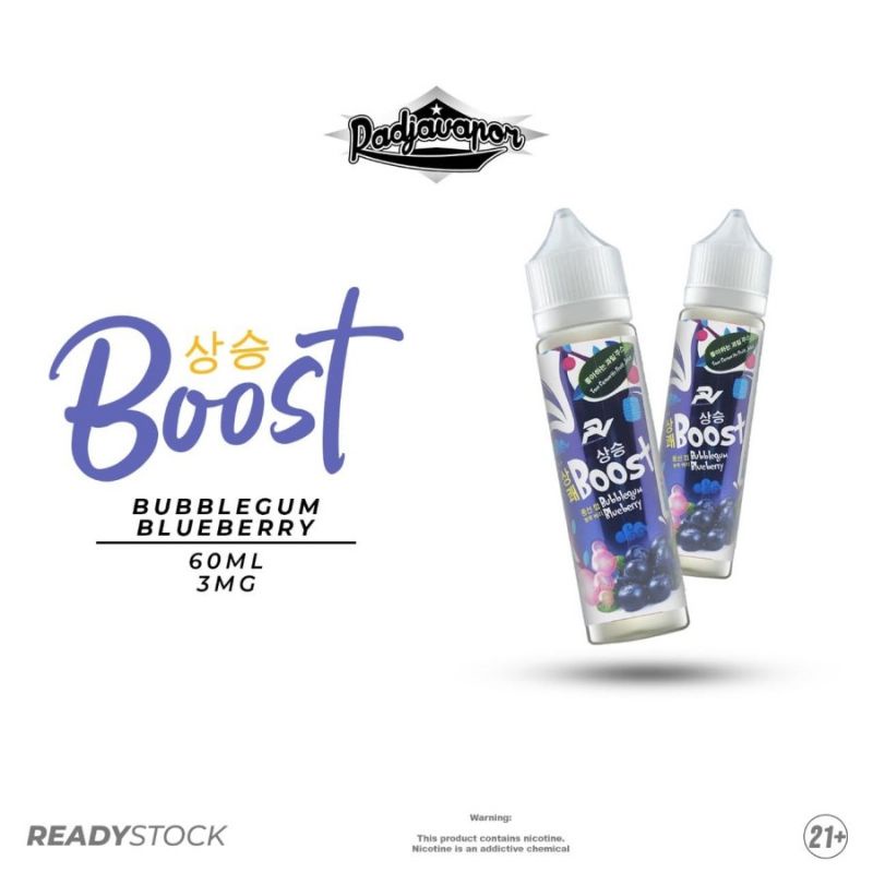 Jual Liquid Boost Bubblegum Blueberry | Shopee Indonesia