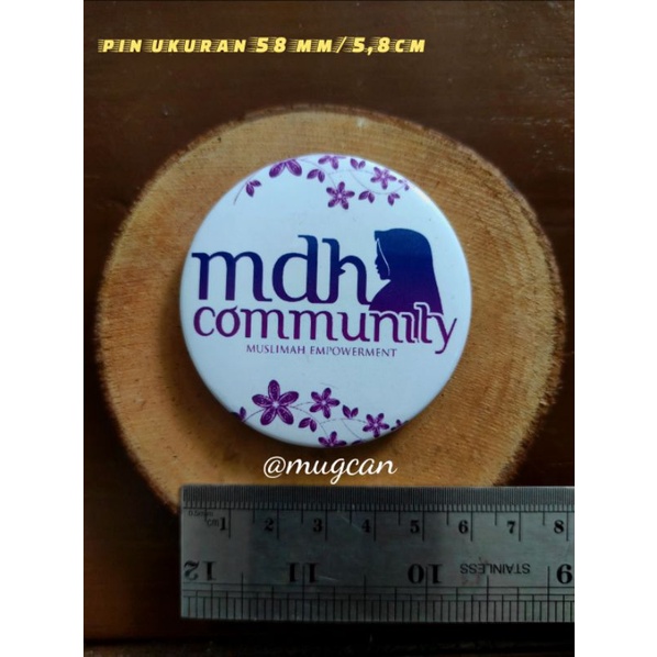 Jual pin panitia/pin custom 44 mm kecil/pin komunitas/pin custom 58mm ...