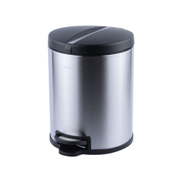 Jual Tempat Sampah Stainless Steel Bulat Injak 12 Liter / Tong Sampah Pedal | Shopee Indonesia