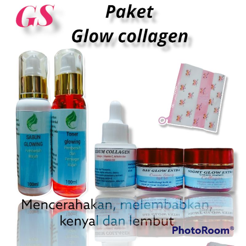 Jual Paket extra glow collagen | Shopee Indonesia