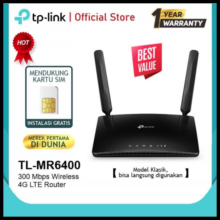 Jual Tp-Link Tl-Mr6400 Wireless Router 3G / 4G Router | Shopee Indonesia