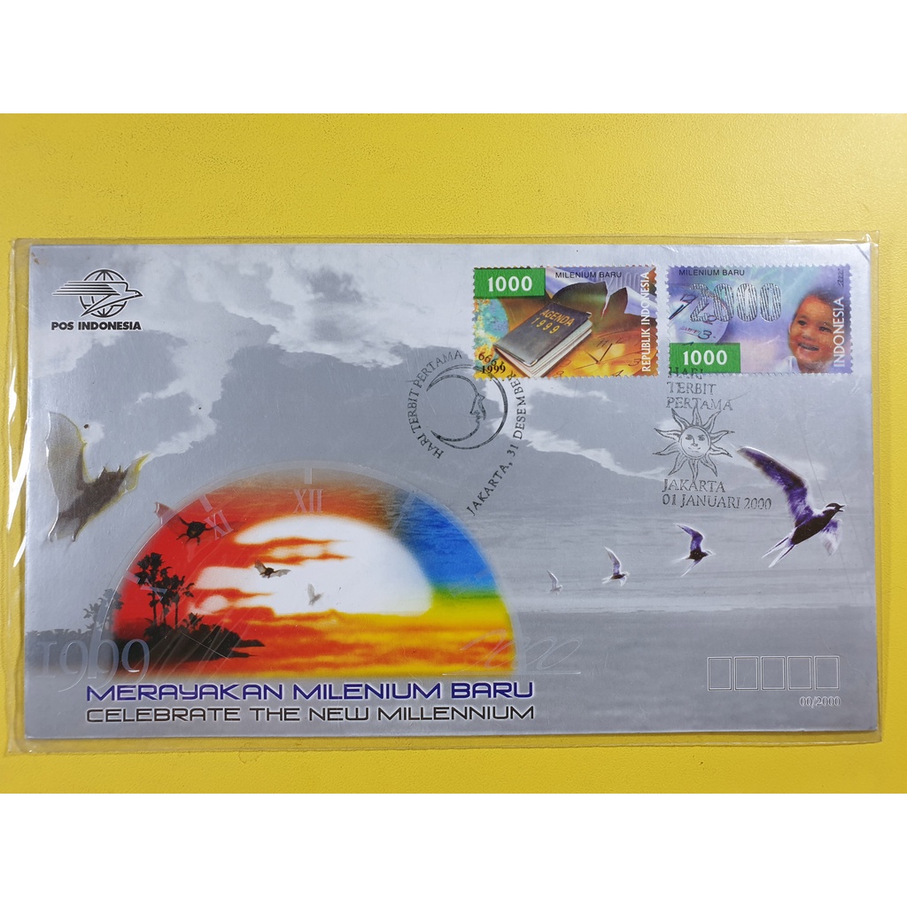 Jual Perangko SHP Merayakan Milenium Baru Tahun 2000 | Shopee Indonesia