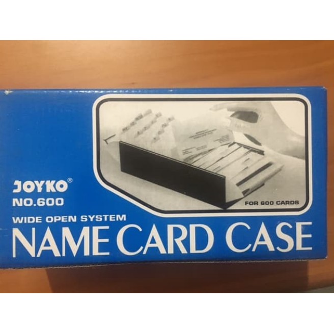 Jual Name Card Case Holder isi 600 A-Z Joyko 600 | Shopee Indonesia