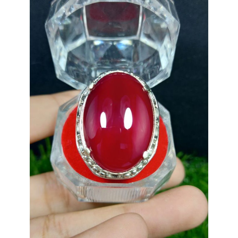 Jual batu red baron asli natural siap pakai | Shopee Indonesia