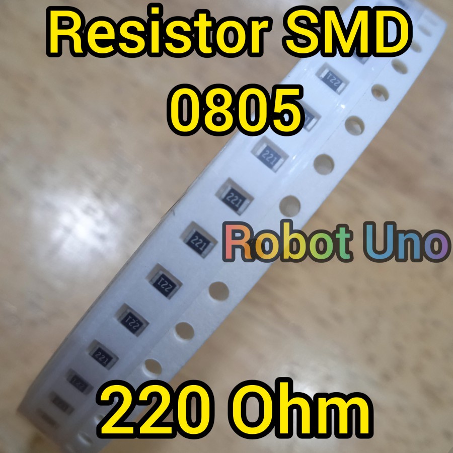 Jual Resistor SMD 0805 smt 1% 220 Ohm x10Pcs | Shopee Indonesia