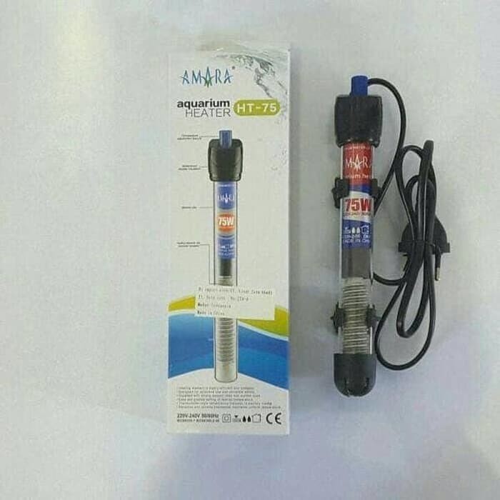 Jual Heater AMARA / SKP / SAKKAI AA 75 Watt Penghangat Aquarium ...
