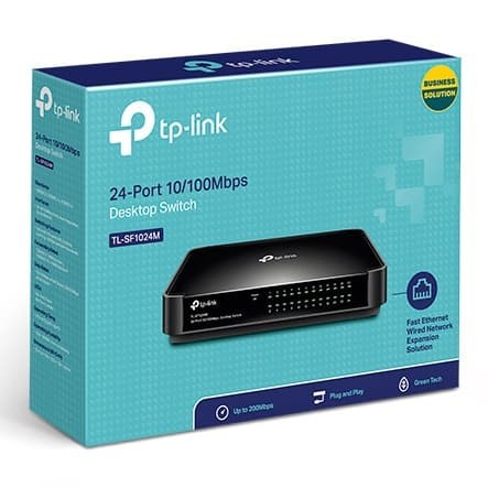Jual TP-LINK TL-SF1024M 24-Port 10/100M TPLINK Switch Hub 24Port 24 ...