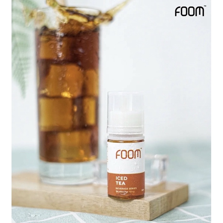 Jual LIQUID SALTNIC FOOM ICED TEA 30ML 30MG | Shopee Indonesia